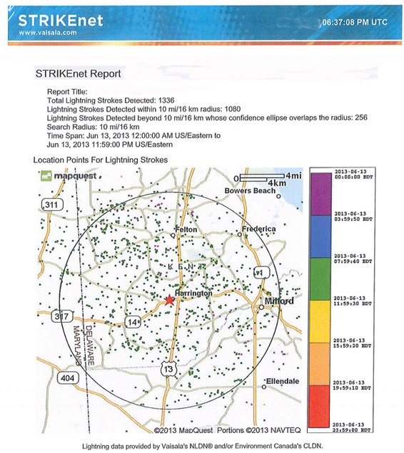 Using Historical Weather Data to Investigate Lightning Strike Claims ...
