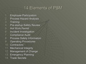 OSHA's Process Safety Management – Is This Process Covered? | Warren ...