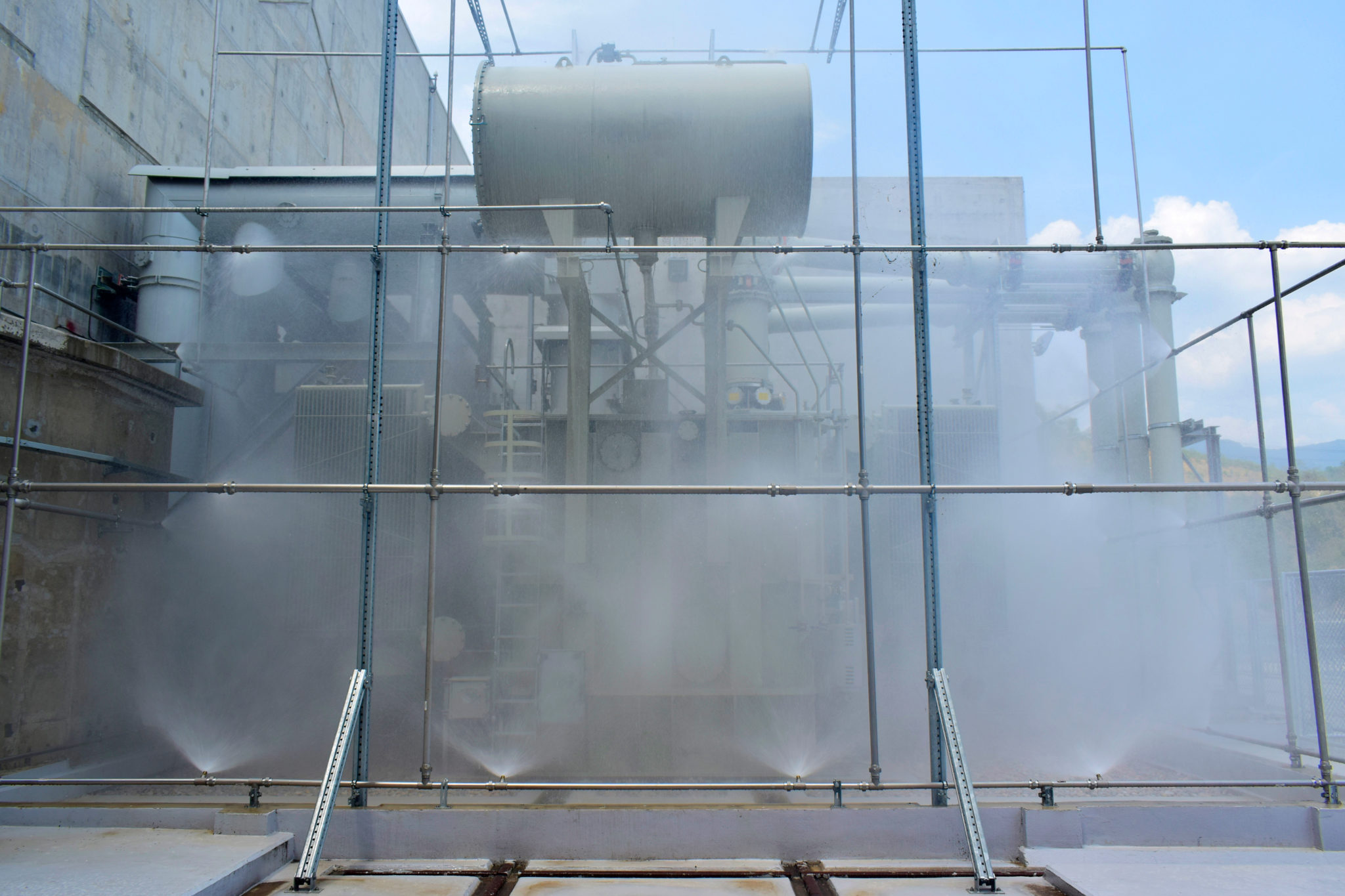 Scared of Water, or Prefer to Get Drenched? Fire Suppression with ...
